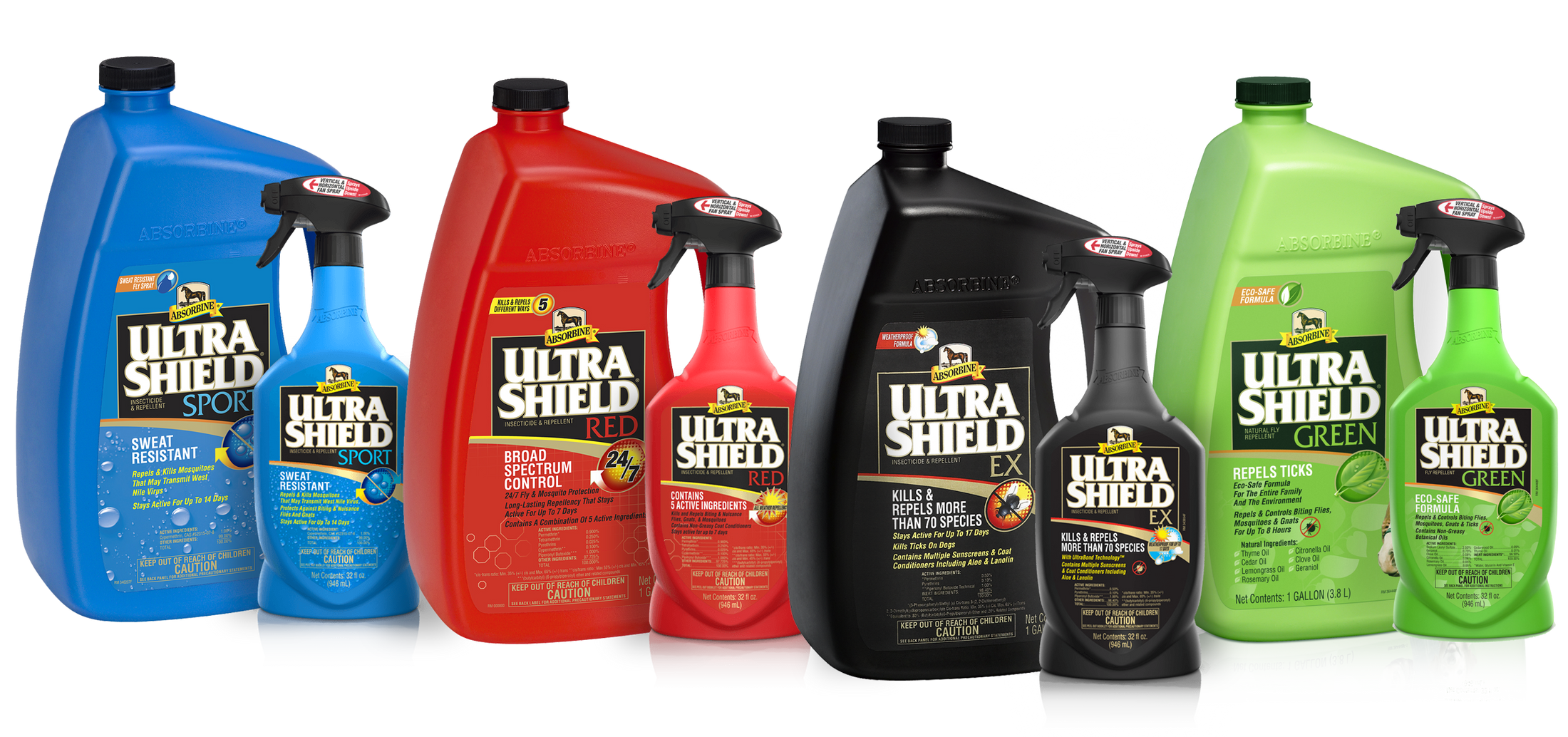 A picture tour of Absorbine stores with creative UltraShield displays!