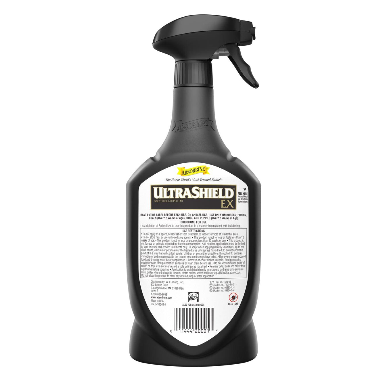 UltraShield® EX Insecticide & Repellent – Absorbine